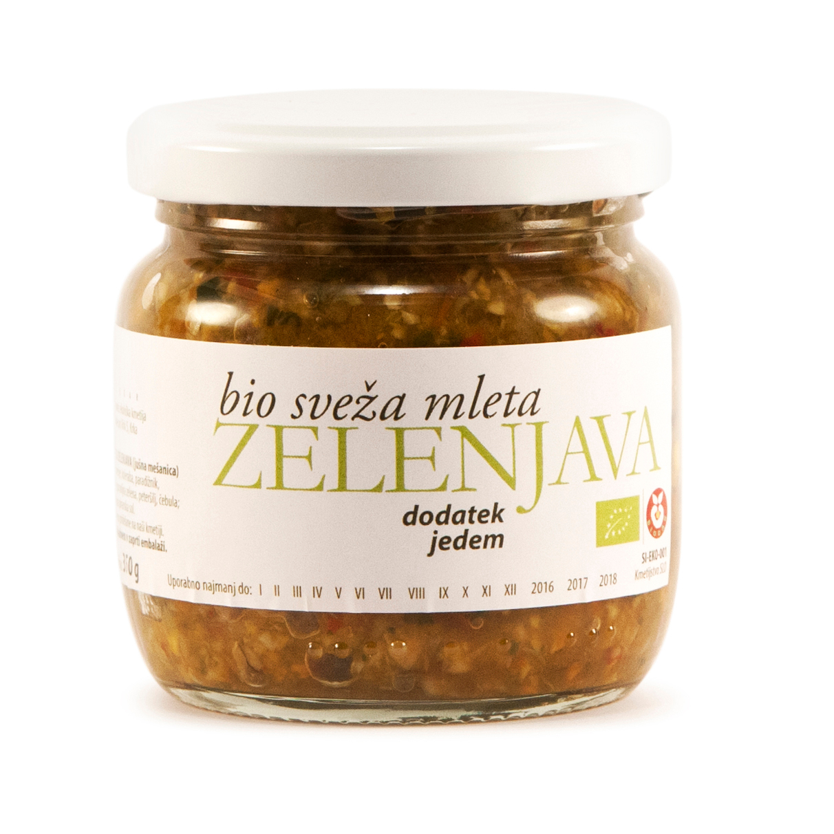Bio mleta sveža zelenjava - Substralovi vrtičkarji