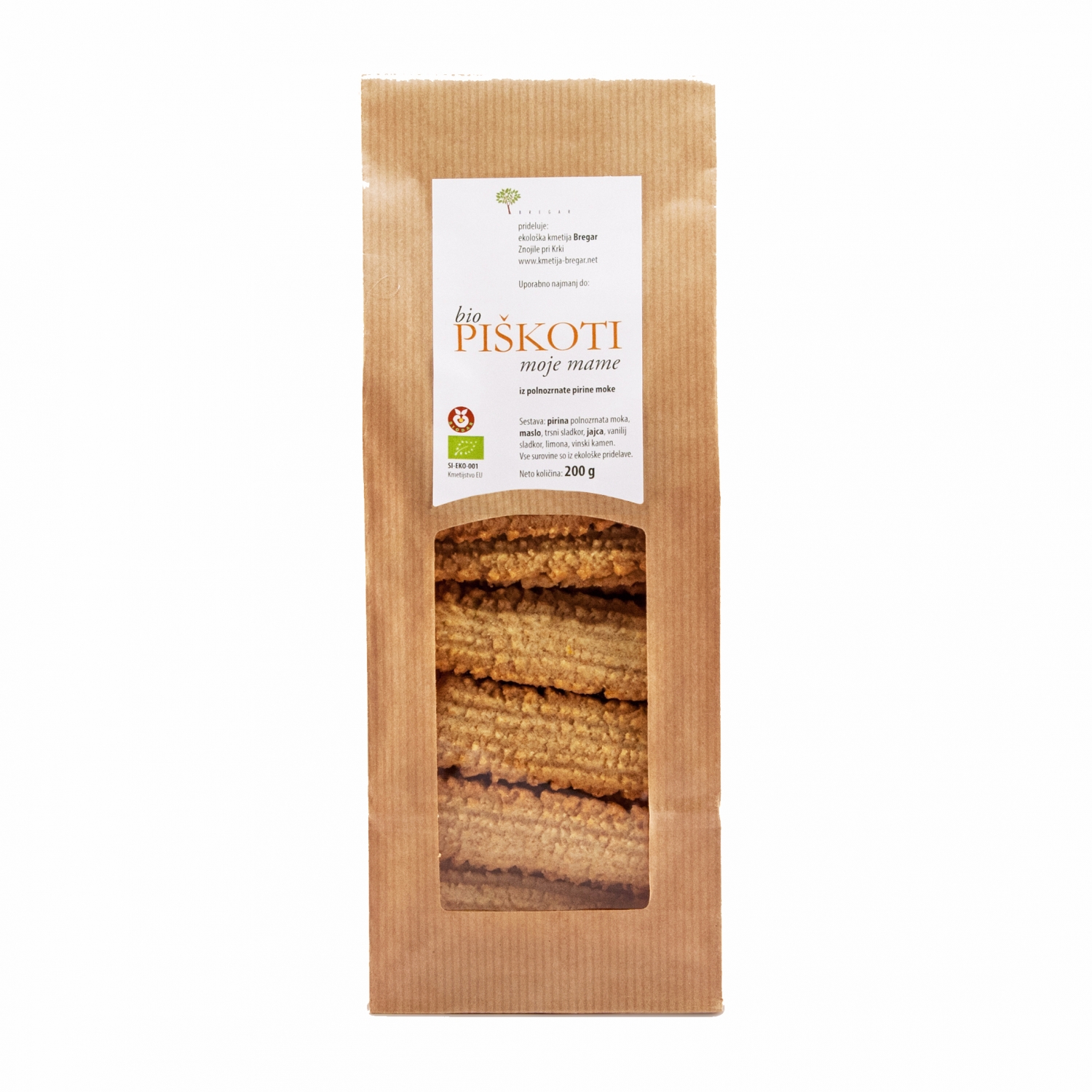 Bio pirini piškoti - Substralovi vrtičkarji